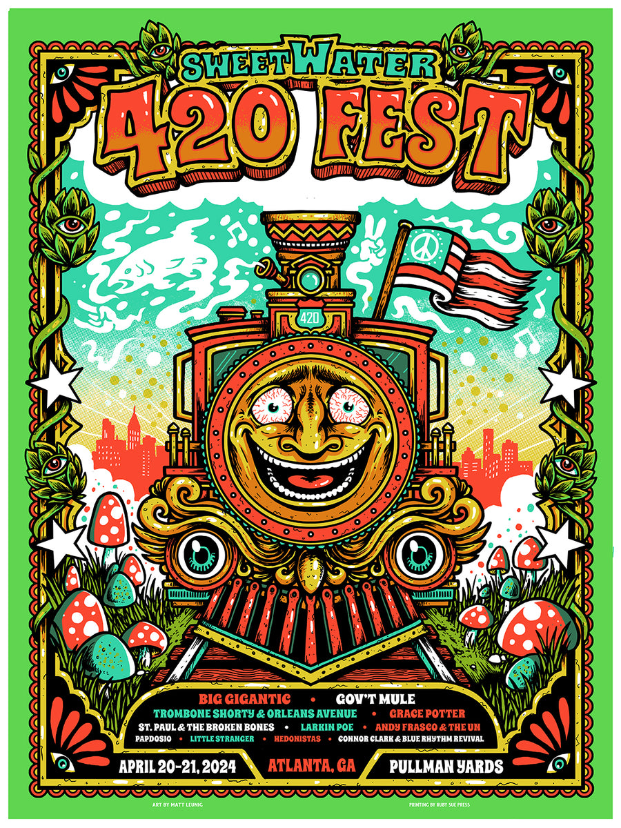 420 Fest '24 Poster – SweetWater Brewery Outfitters