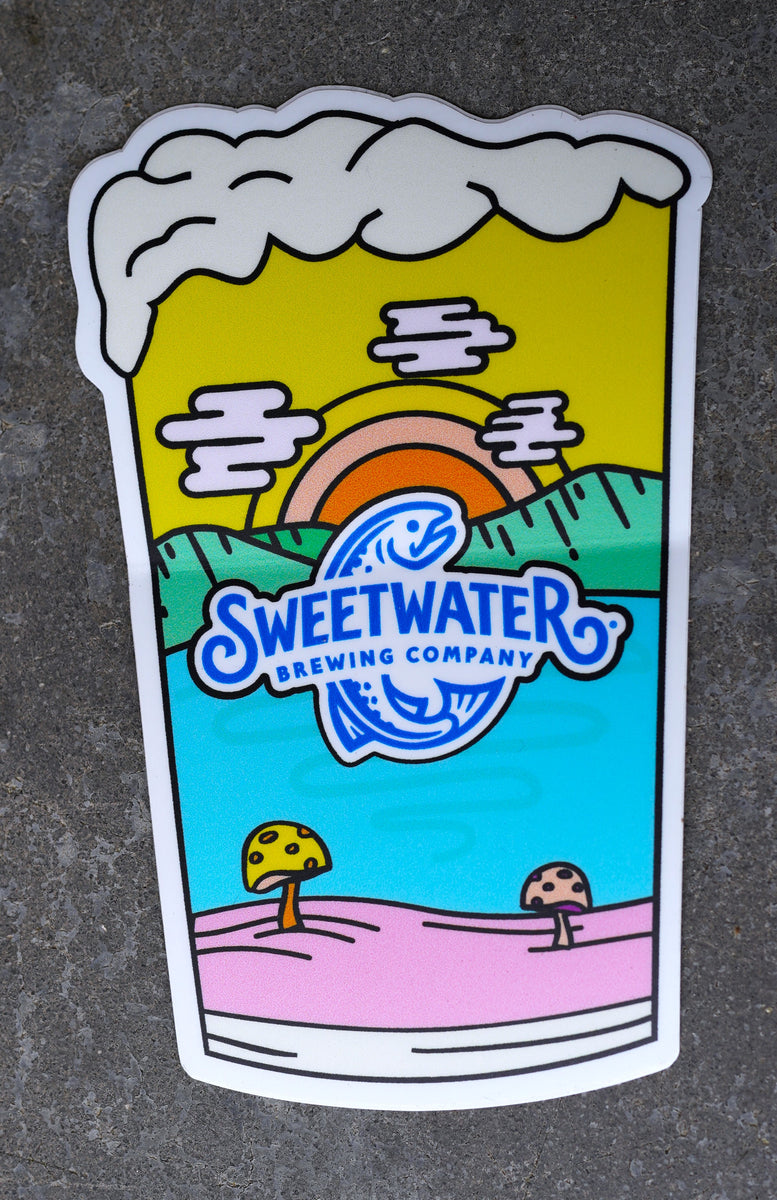 Pint Glass Sticker – SweetWater Brewery Outfitters